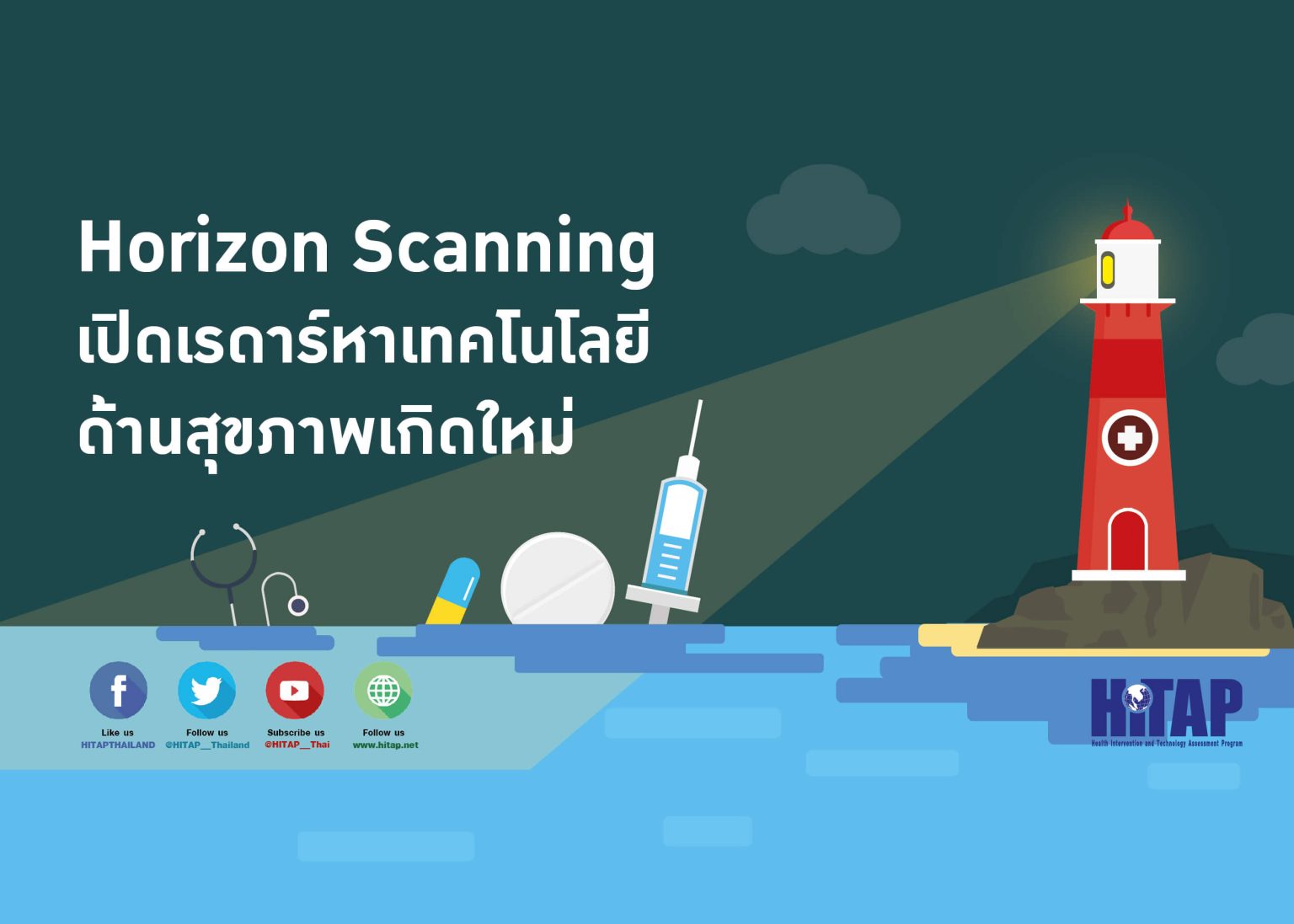 Horizon Scanning เปิดเรดาร์หาเทคโนโลยีด้านสุขภาพเกิดใหม่ - HITAP